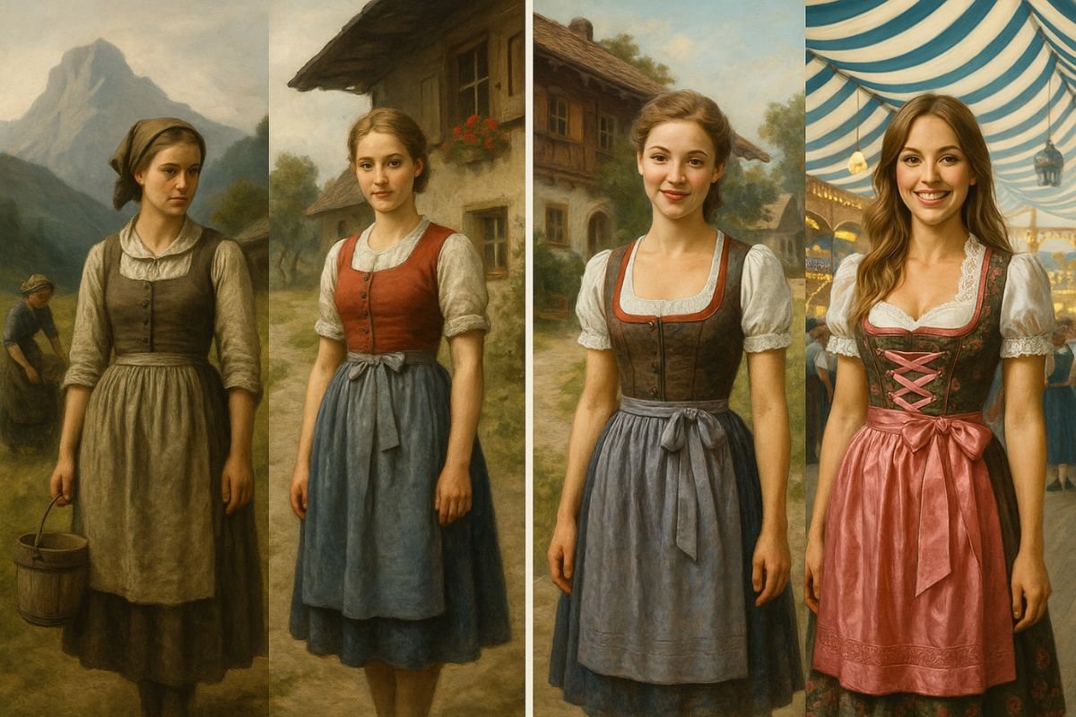 History of the Dirndl? From Folk Dress to Oktoberfest Icon – German Attire